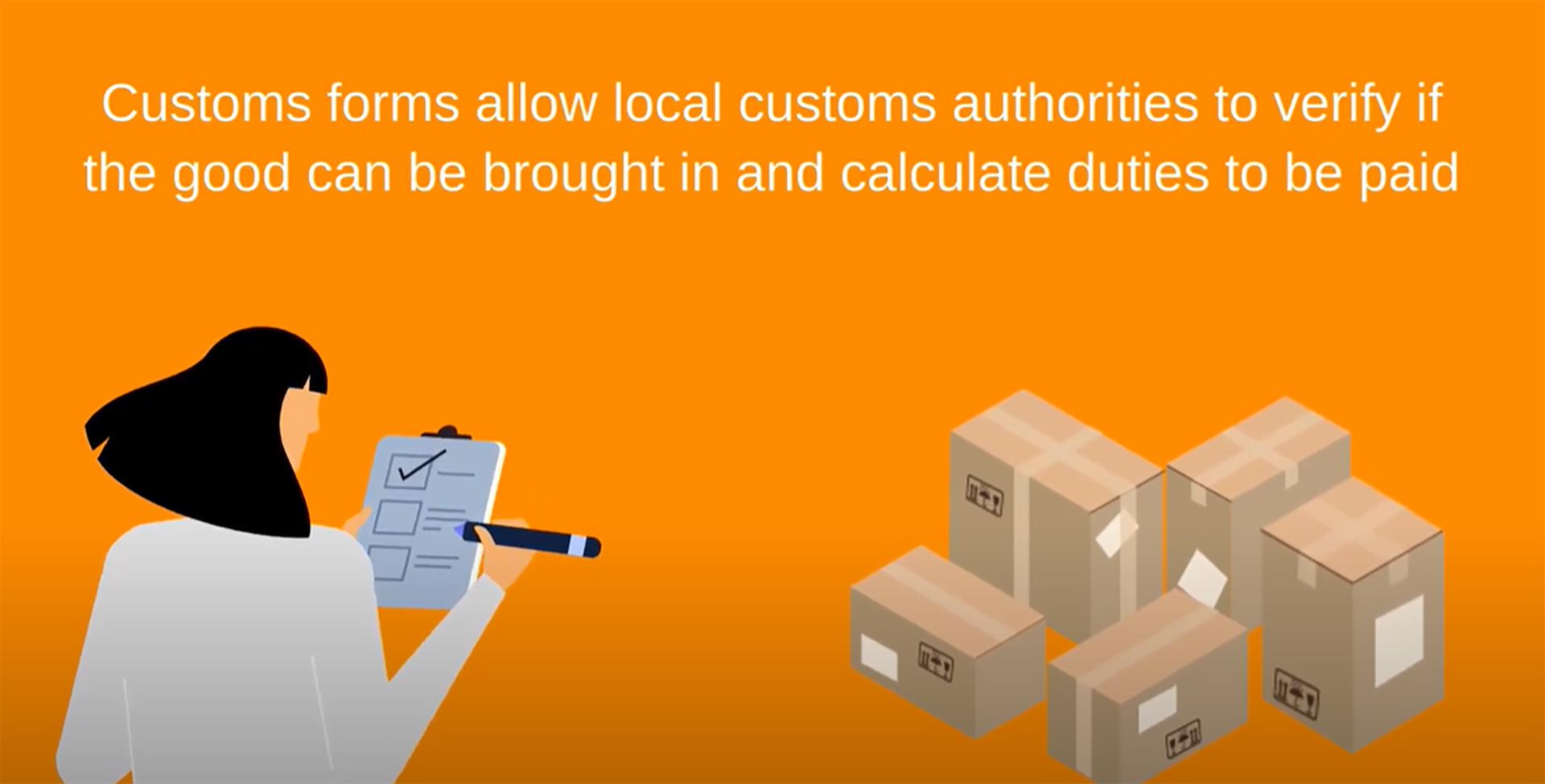 Save time by preparing your customs declaration form in advance | EMS
